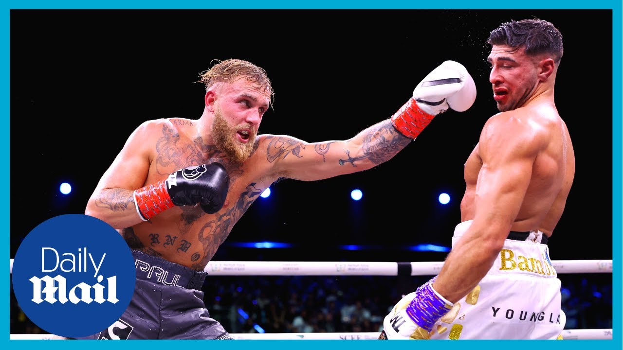 Jake Paul reacts to fight with Tommy Fury | Post fight interview - The ...