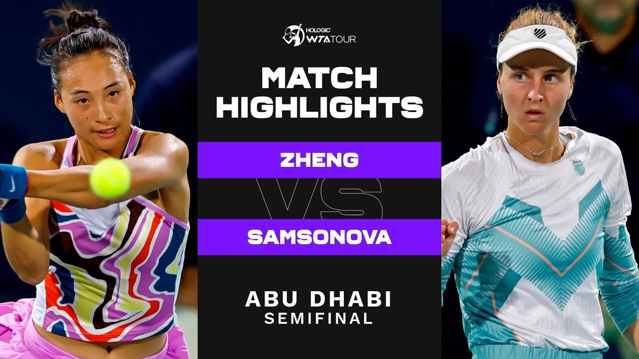 Liudmila Samsonova vs. Qinwen Zheng | 2023 Miami Round 3 | WTA Match Highlights - The Global Herald