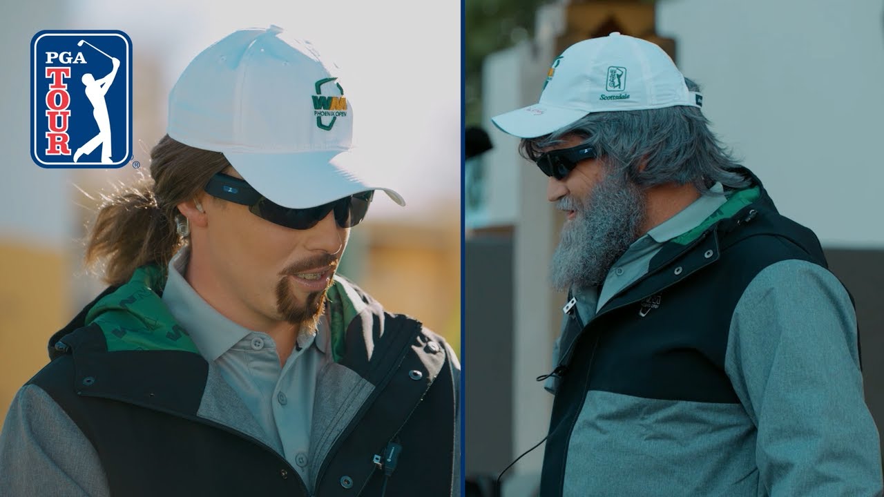 Matt Fitzpatrick and Ryan Fitzpatrick go undercover at WM Phoenix Open ...