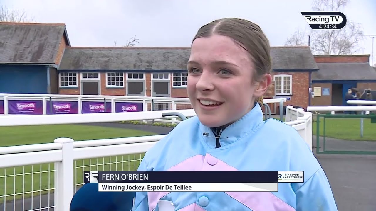Schoolgirl Fern O'Brien reveals ambitions after riding first Jumps ...