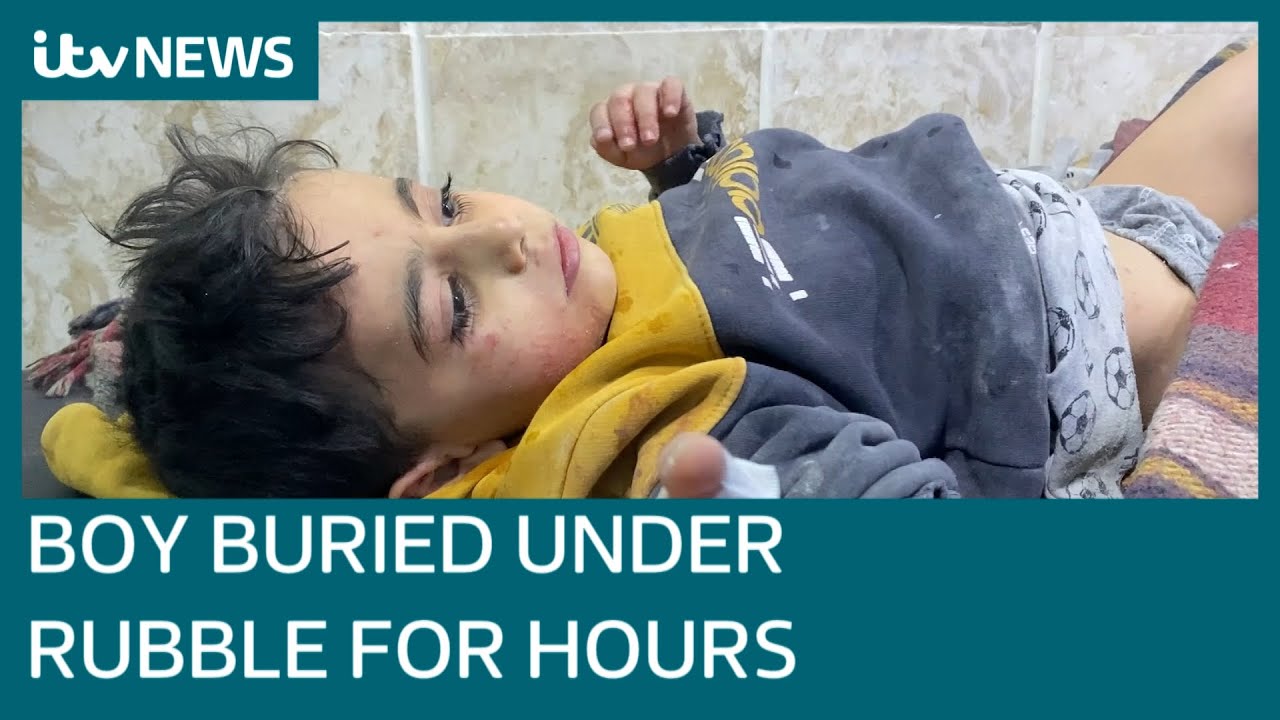 Turkey-Syria earthquake: Boy rescued from rubble after being buried ...