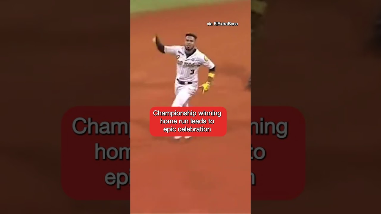 Walk-Off Homer leads to EPIC Celebration #shorts - The Global Herald