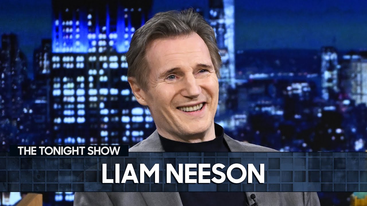 Liam Neeson Teaches Jimmy How to Throw a Fake Punch | The Tonight Show ...
