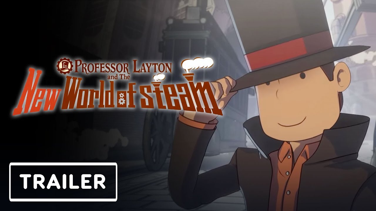 Professor Layton and the New World of Steam - Teaser Trailer | Nintendo Direct 2023 - The Global ...