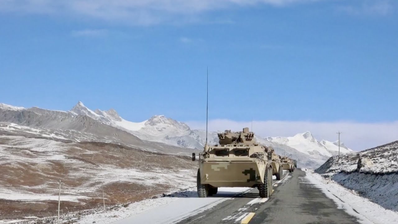 Chinese troops conduct training at 4,500 meters above sea level - The ...