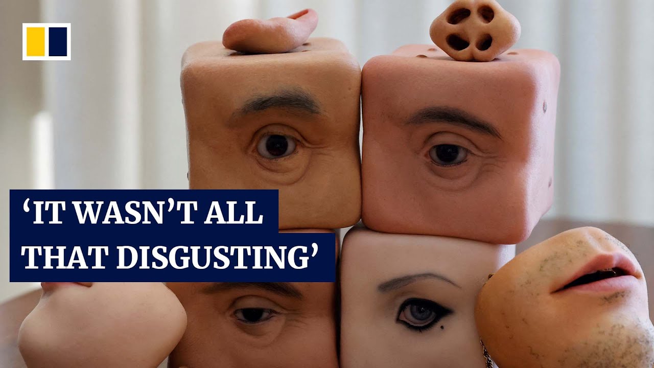 Inspired by horror films, Japanese artist creates human flesh-like ...