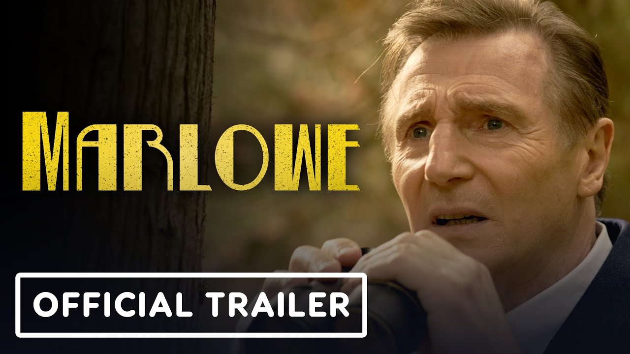 MARLOWE - Official Trailer (2023) Liam Neeson, Diane Kruger, Jessica ...