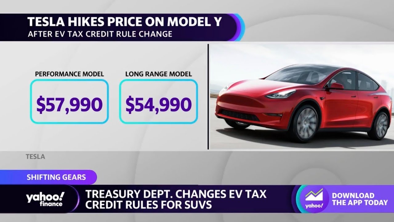 Tesla raises price of Model Y amid Treasury Department’s revisions to ...