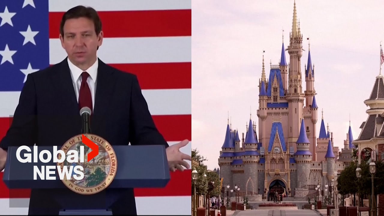 Florida Gov. DeSantis signs bill impacting Disney World with state oversight of surrounding land ...