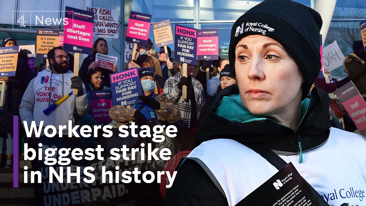 Nurses and ambulance staff walk out in biggest NHS England strike in history - The Global Herald