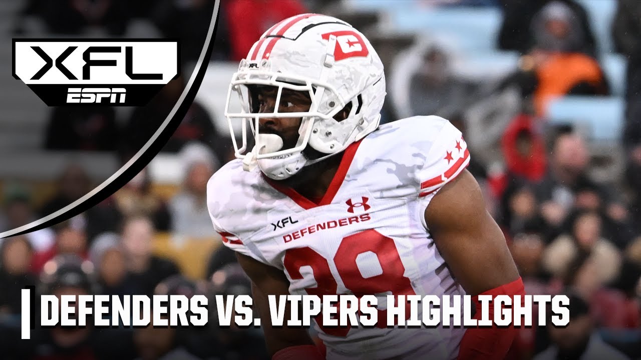 D.C. Defenders vs. Vegas Vipers | XFL Full Game Highlights - The Global ...