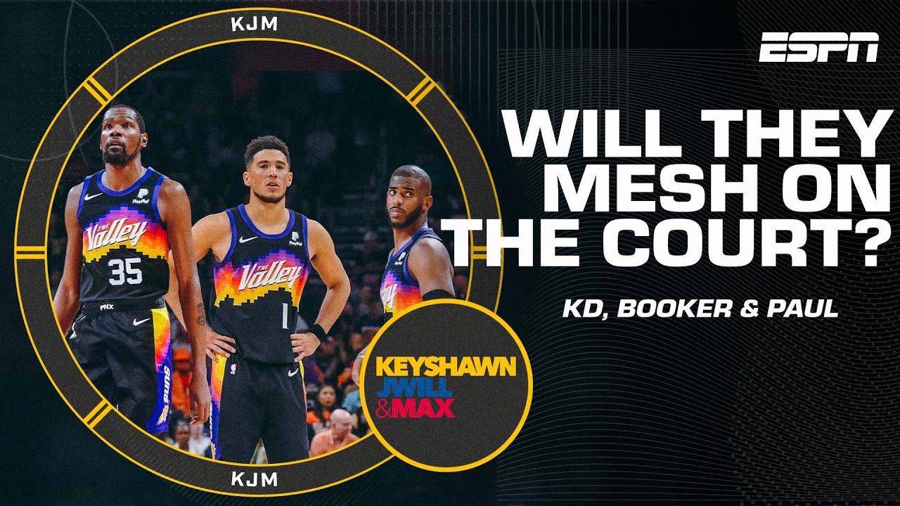 How will Kevin Durant, Devin Booker and Chris Paul work on the court ...