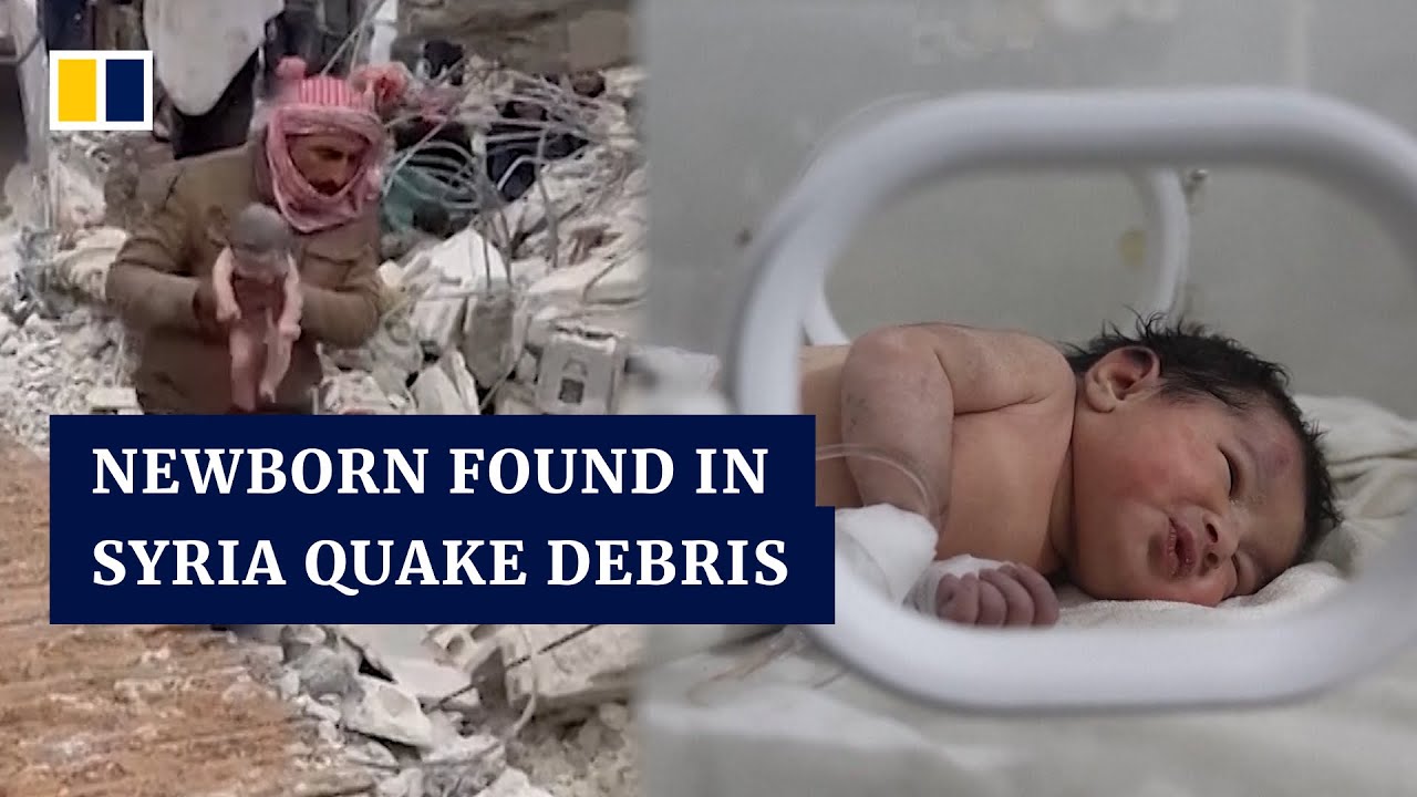Syrian baby girl born under rubble after deadly earthquake killed rest ...