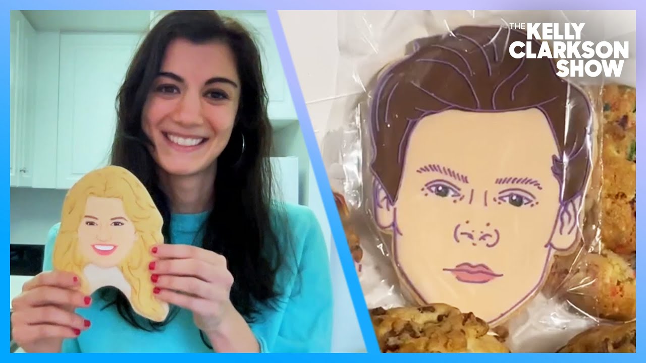 NYC Baker Creates Incredible Cookies Of Kelly Clarkson, Harry Styles ...