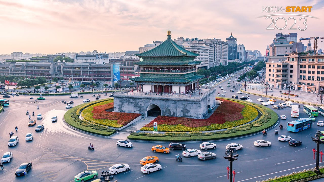 Live: Kick start 2023 – Take a look at Bell Tower of Xi'an – Ep. 4 - The Global Herald