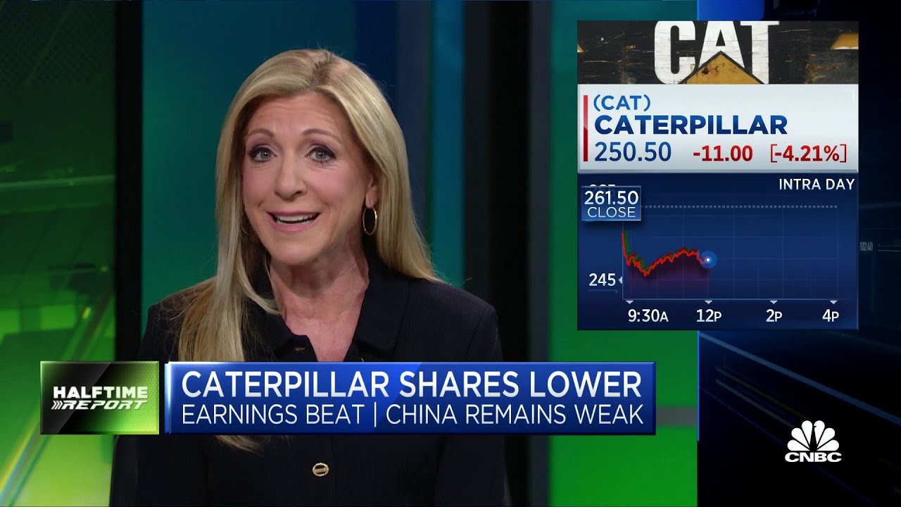 CNBC's investment committee weighs in on Caterpillar's performance ...