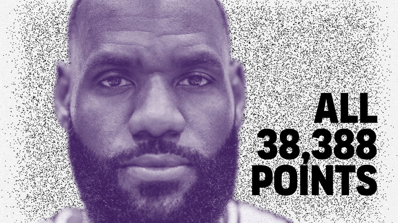 All 38,388 of LeBron James’ points, in six charts - The Global Herald