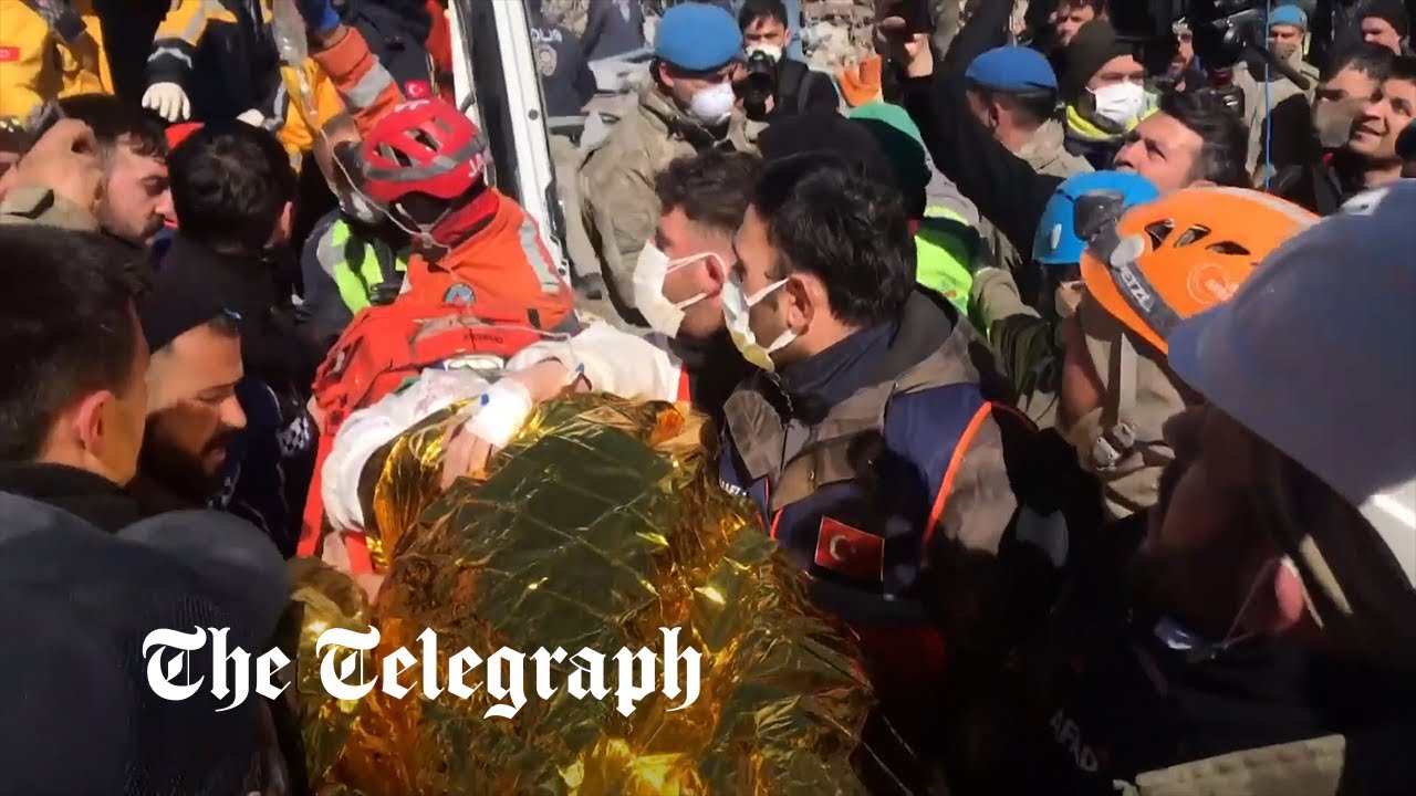 Turkey earthquake: 17-year-old survivor rescued after 11 days - The ...