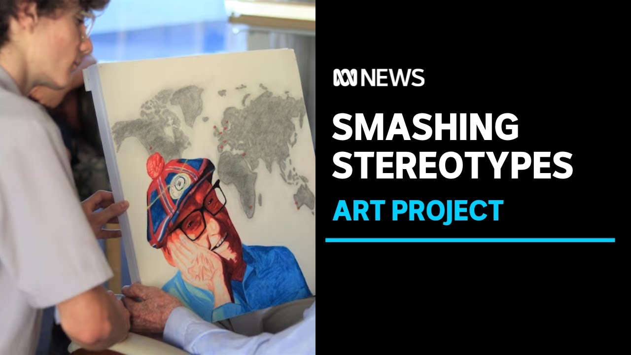 An unlikely friendship has spawned from an art program aiming to bridge ...