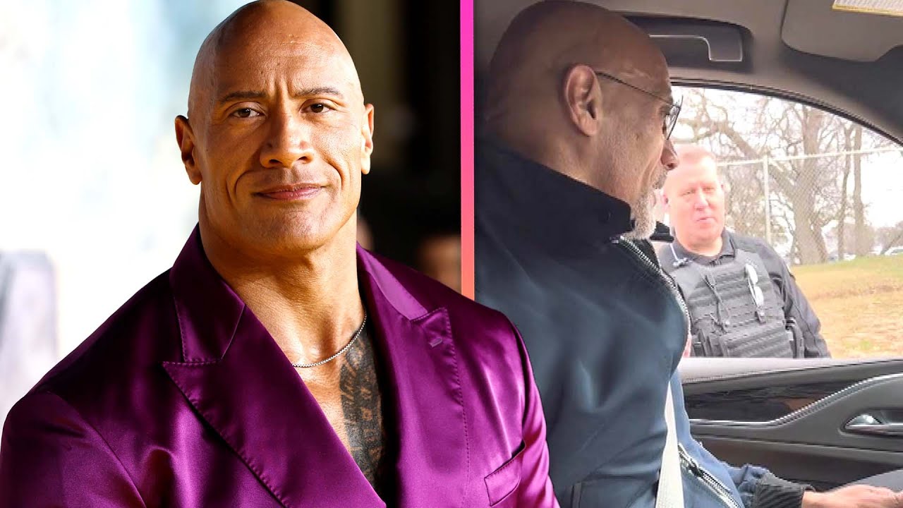 Dwayne Johnson Gets Pulled Over and Teases Police About Having 'Guns ...