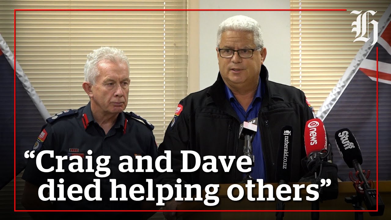 FENZ CEO gives statement after deaths of two firefighters | nzherald.co ...