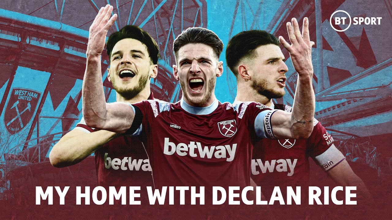 Declan Rice Exclusive ⚒ West Ham captain shares his iconic moments and ...