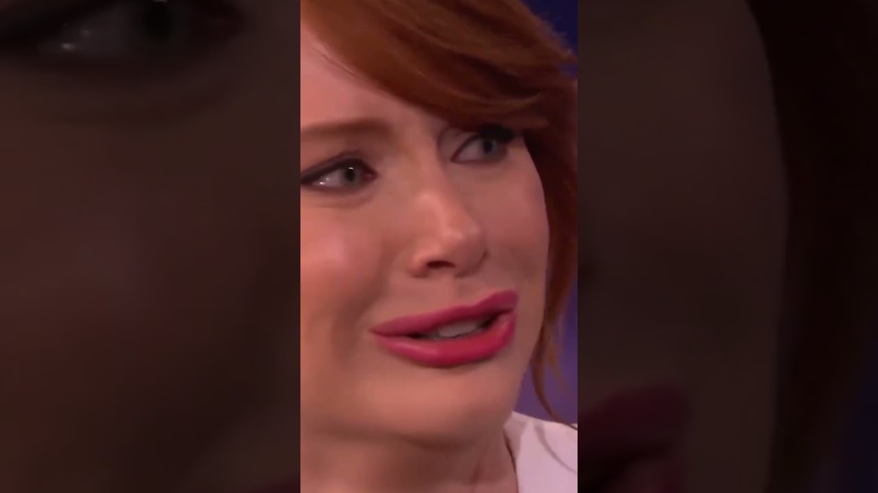Bryce Dallas Howard can cry on command. - The Global Herald