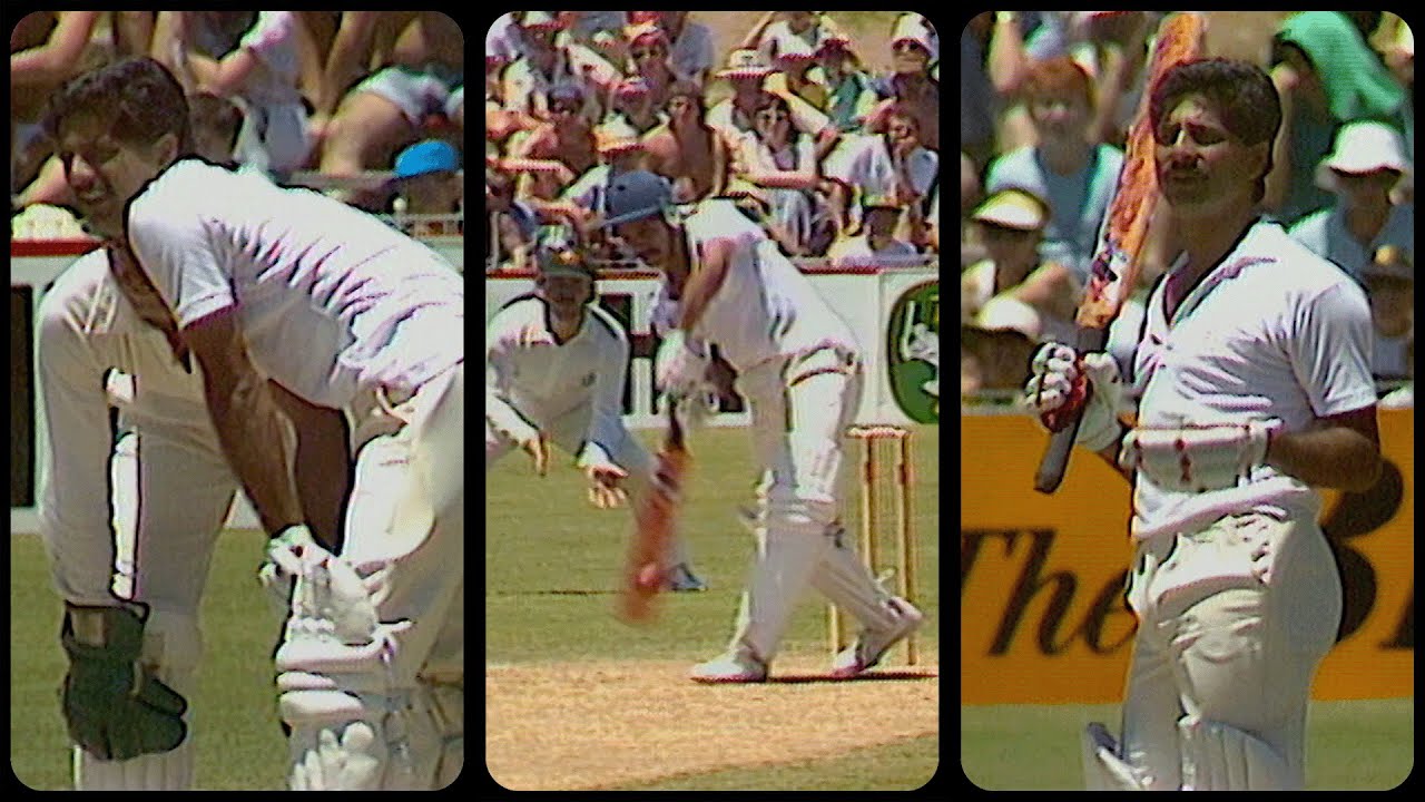 Kris Srikkanth smashes first Test century in explosive style | From the ...