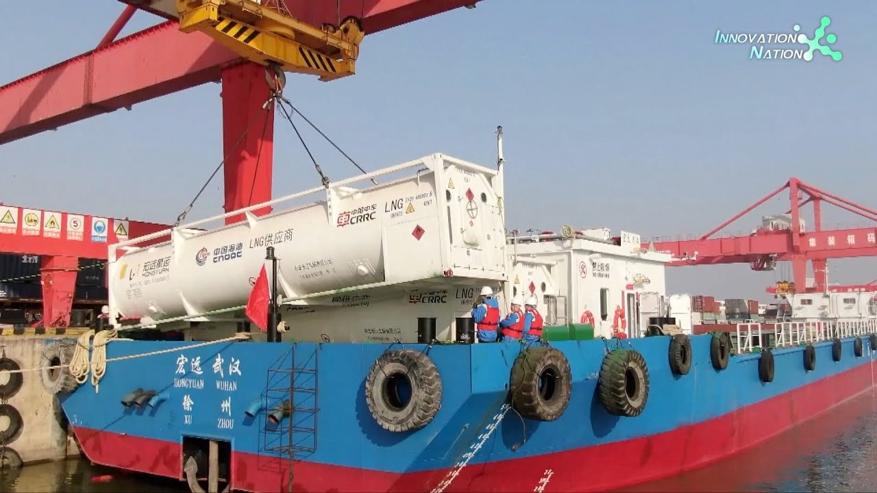 China obtains LNG container refueling ships with mobile tanks - The ...