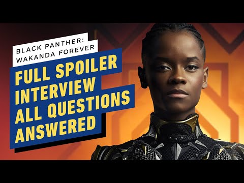 Black Panther: Wakanda Forever Cast Answers All Spoiler Questions - The ...