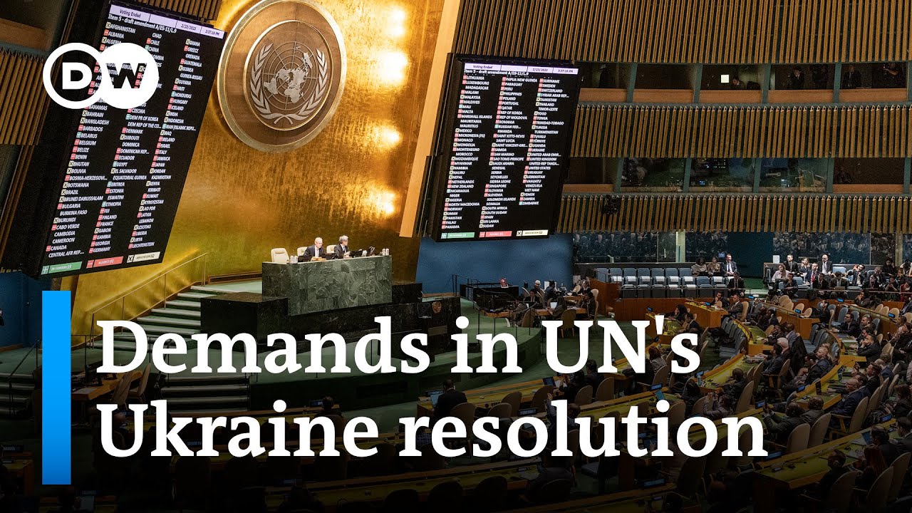 Non-binding: Why is the UN resolution important? | DW News - The Global ...