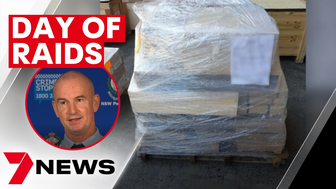 A day of raids has landed six men in court over two separate drug ...