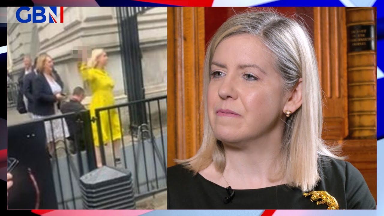 Andrea Jenkyns explains why doesn't regret giving protesters the middle ...