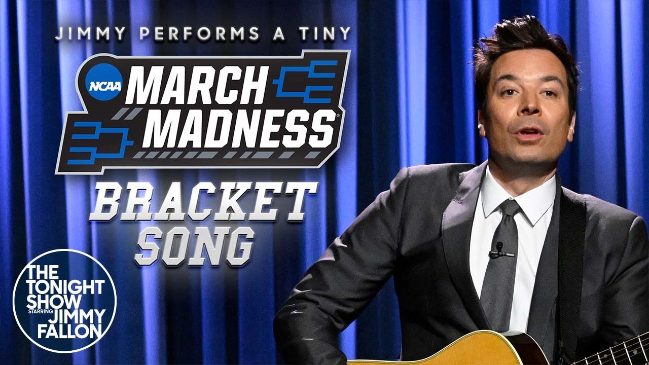Jimmy Performs a Tiny March Madness Bracket Song | The Tonight Show ...