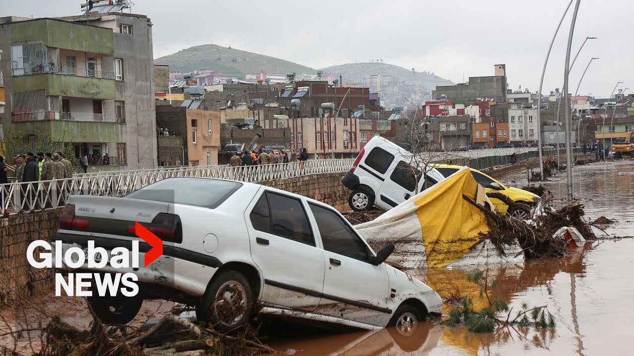 Earthquake-hit regions of Turkey hit by flash flooding, at least 10 ...