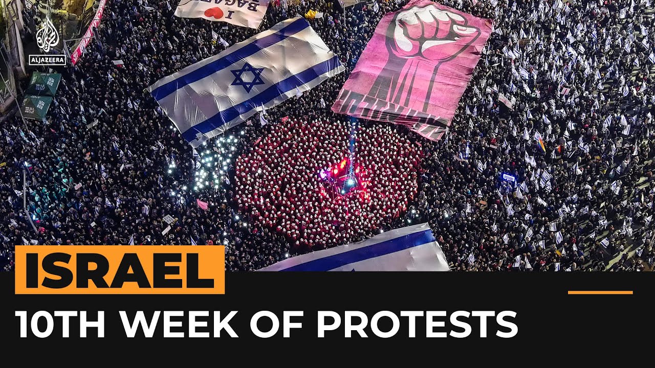 ‘Biggest protest in Israel’s history’ against judicial reform | Al ...