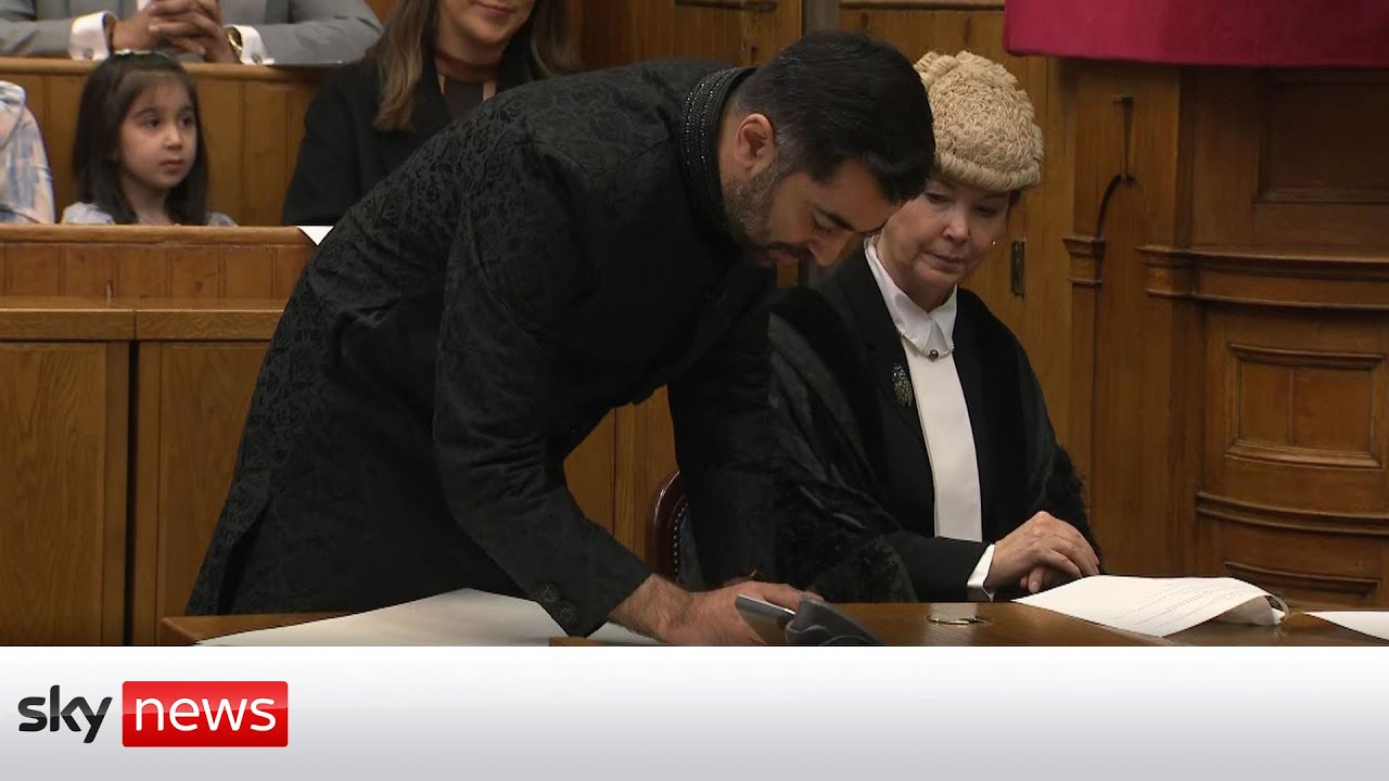 Humza Yousaf sworn in as First Minister of Scotland - The Global Herald