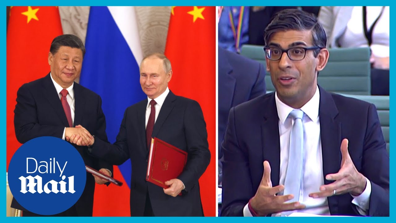 Rishi Sunak urges Xi Jinping to stop Putin's war in Ukraine - The ...