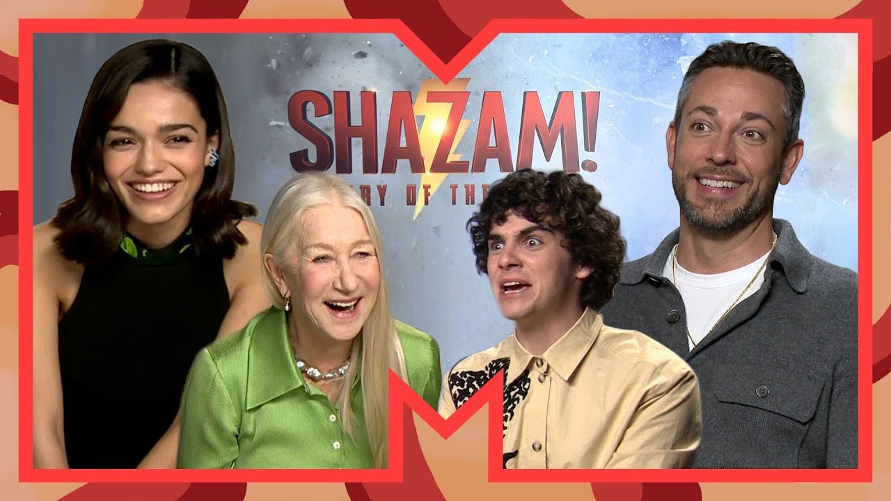 Shazam! Fury Of The Gods Cast Talk Pranks, Super Powers And Dream DC ...