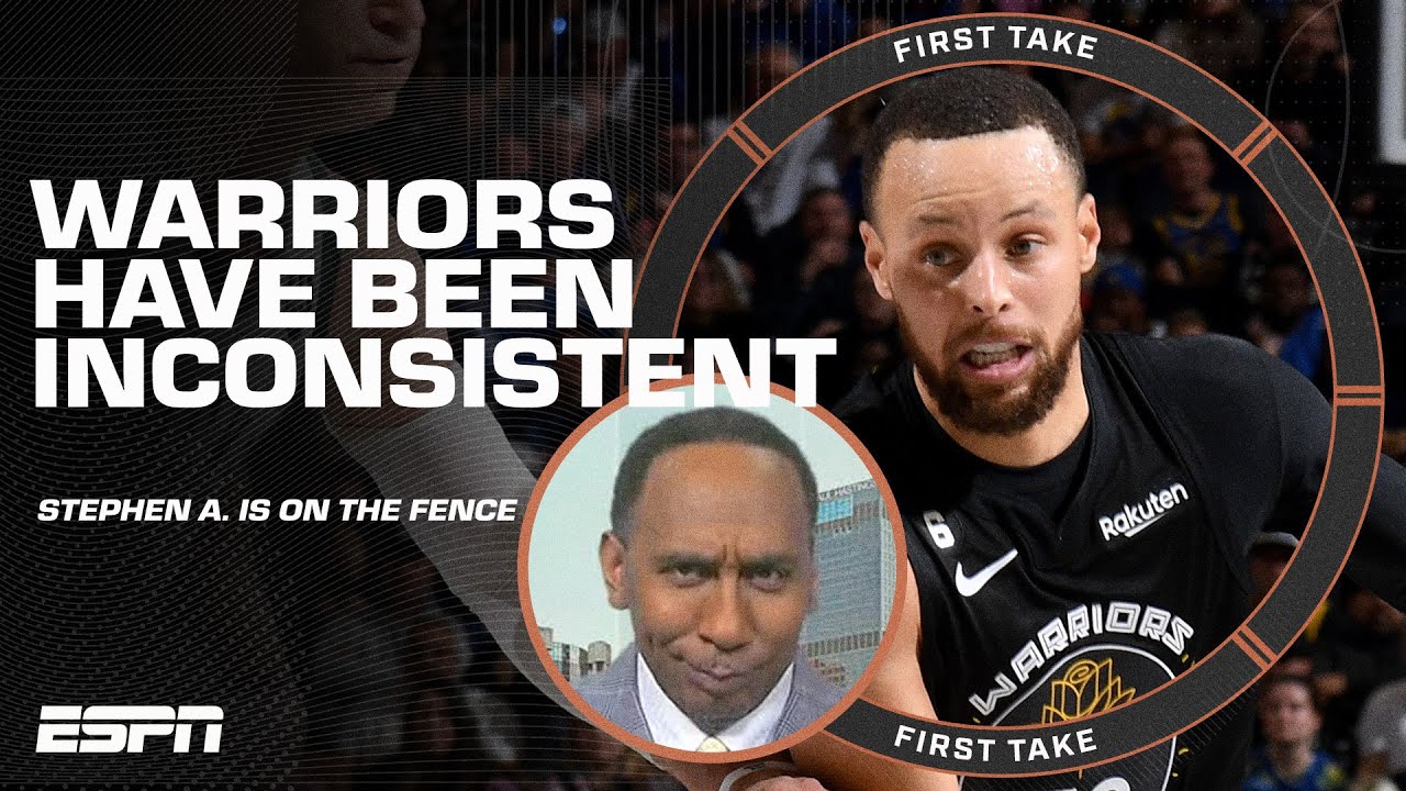 Stephen A.: Warriors have been an 'alarming roller coaster' | First ...