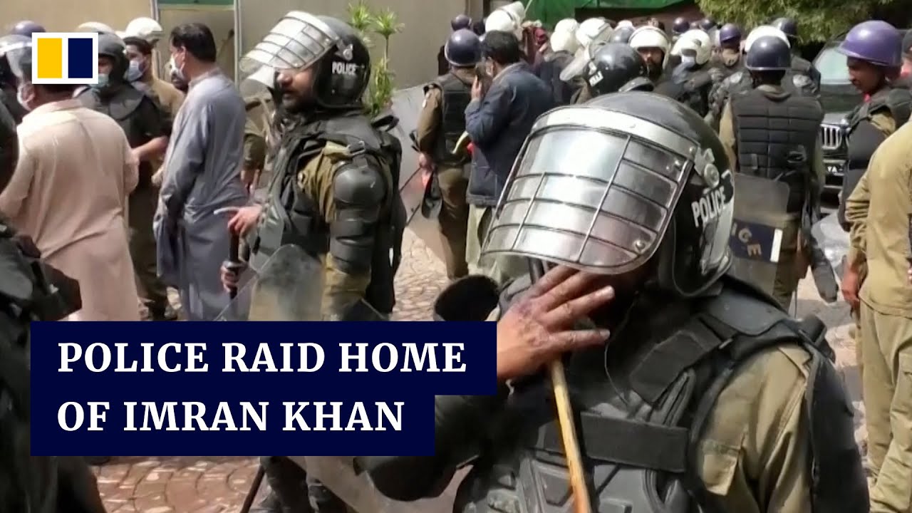 Pakistan police raid Imran Khan’s home as former prime minister appears ...