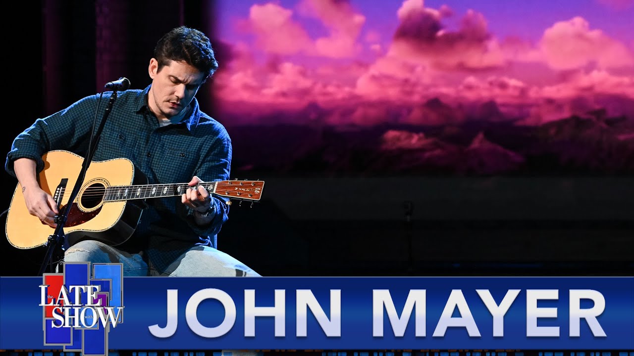 “Waitin’ On The Day” - John Mayer (LIVE on The Late Show) - The Global ...