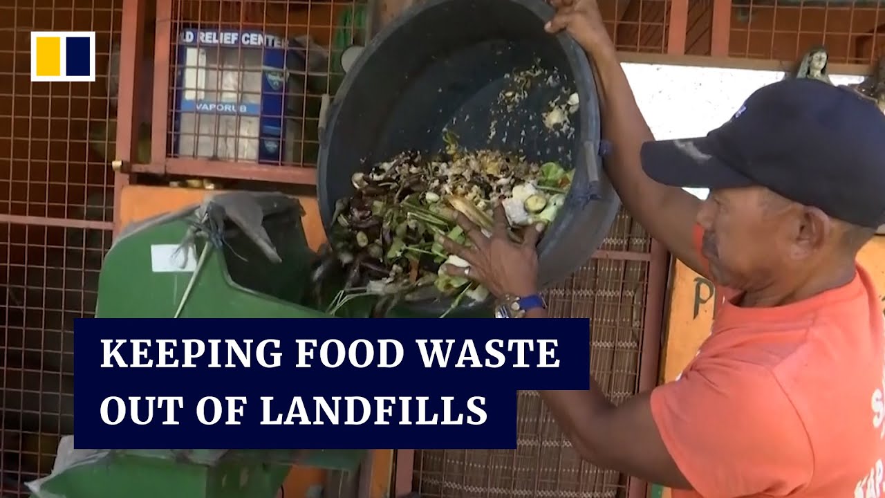 Philippine charity recycles food waste into compost and fuel to fight ...