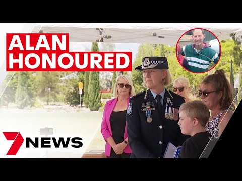 Alan Dare receives police medal for bravery in Wieambilla shooting ...