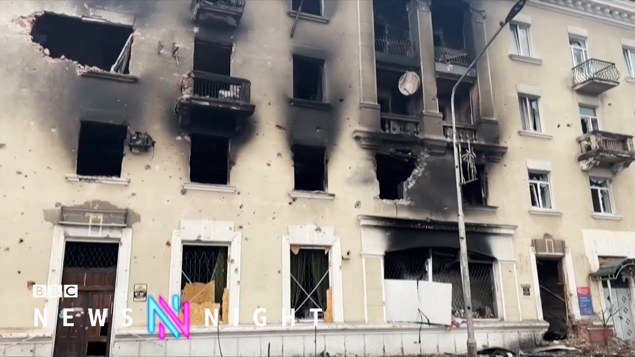 Inside Bakhmut where Ukrainian and Russian fighting continues - BBC ...