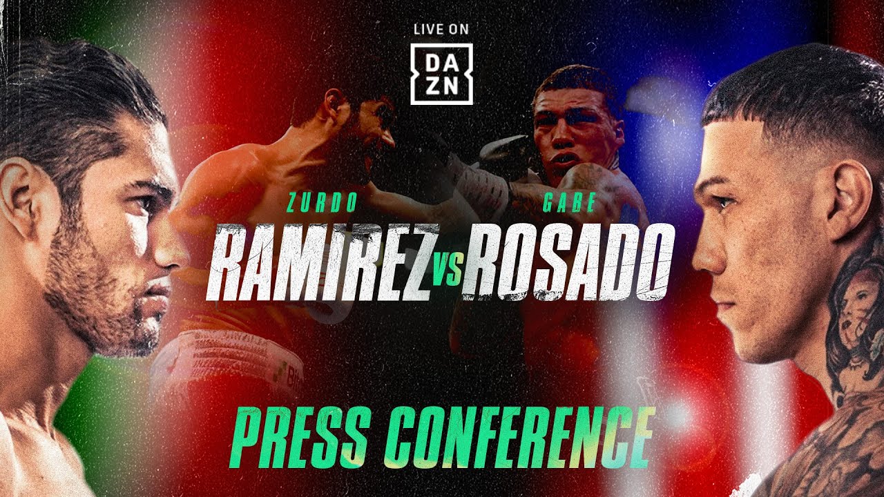 ZURDO RAMIREZ VS. GABE ROSADO PRESS CONFERENCE LIVESTREAM - The Global ...