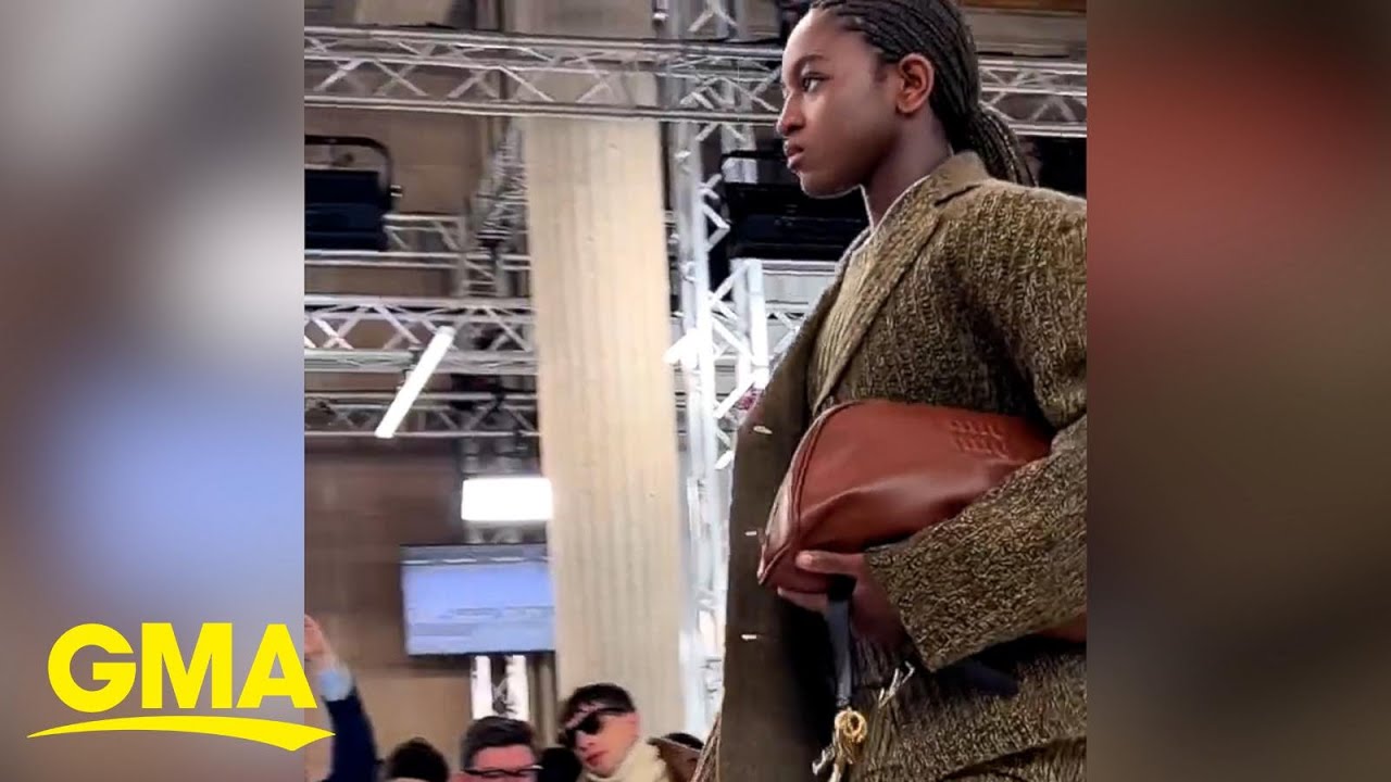 Watch Zaya Wade make her stunning runway debut - The Global Herald