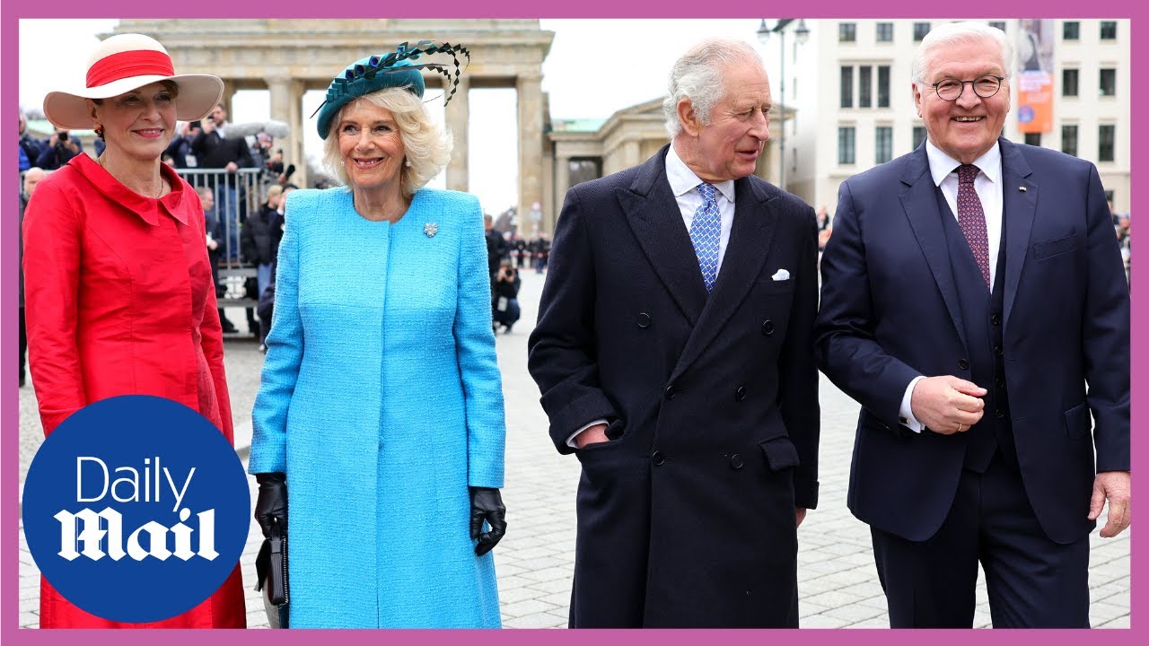 King Charles III and Camilla meet crowds in Germany for first state ...