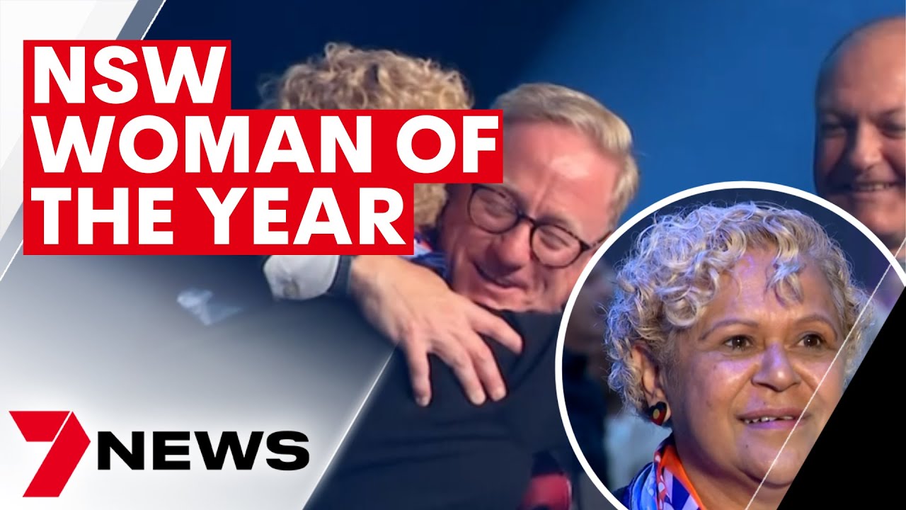 Lynda Edwards was named New South Wales’ 2023 Woman of the Year | 7NEWS ...