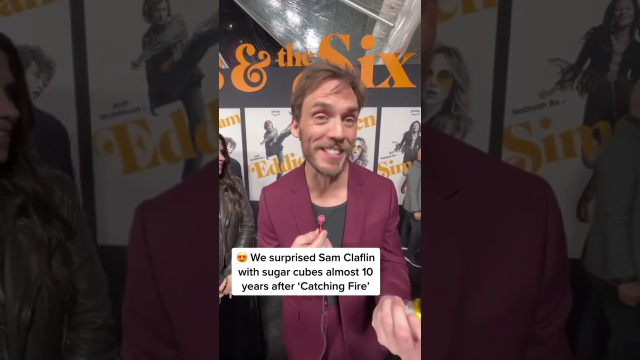 We Surprised Sam Claflin With Sugar Cubes Almost 10 Years After ...